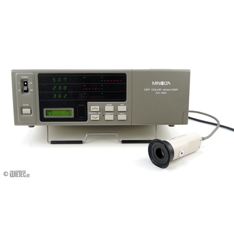 Konica Minolta CA-100 CRT Color Analyzer Farbanalysator #11315 | WIE ...