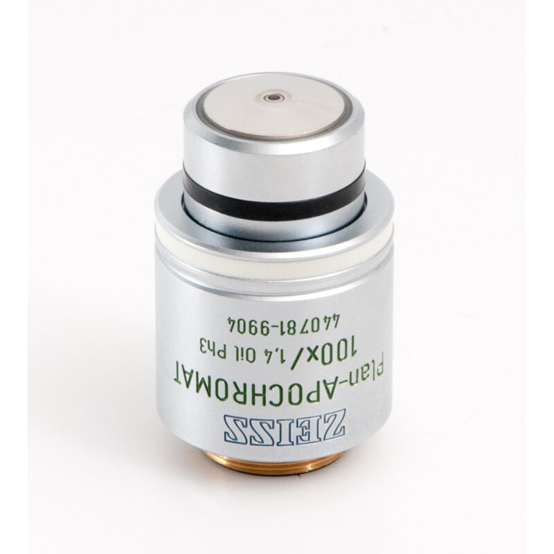 Zeiss Plan-Apochromat 100x/1,4 Oil Ph3 Mikroskop Objektiv 440781-9904 ...